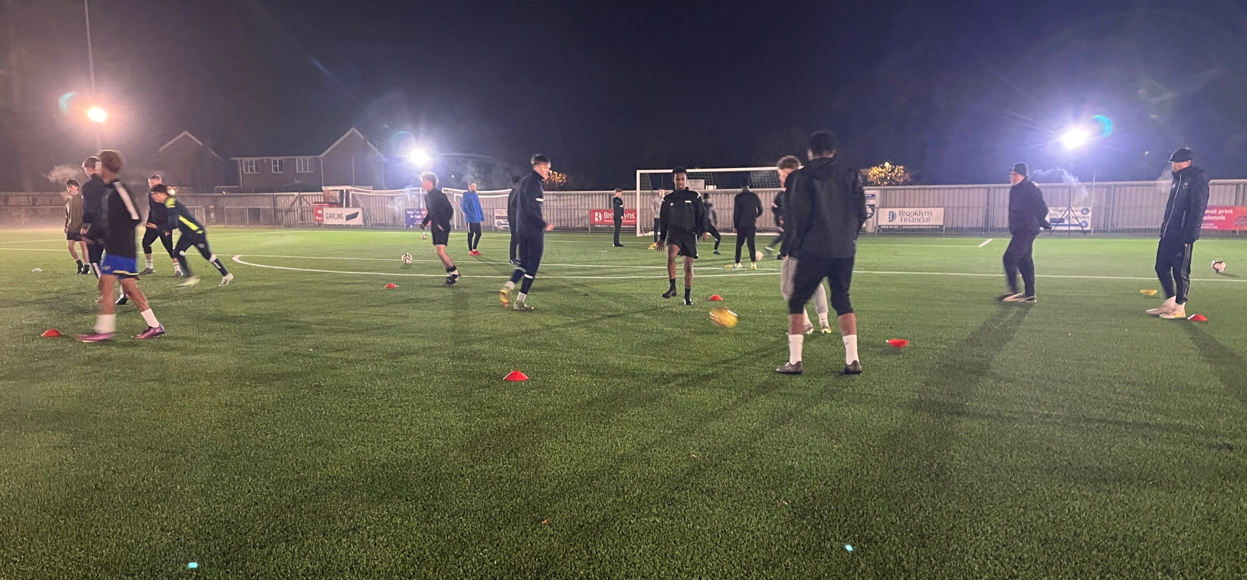 Burnham Football Club supporting the Burnham FC U18s